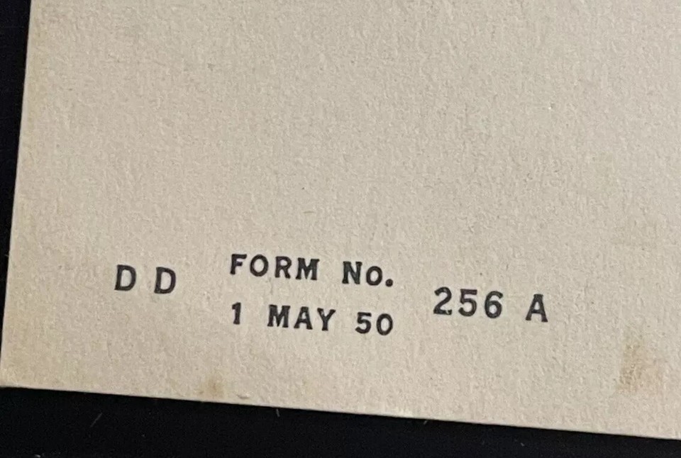 1961 US Army Honorable Discharge Certificate Armor Pvt Edwin Parks DD ...