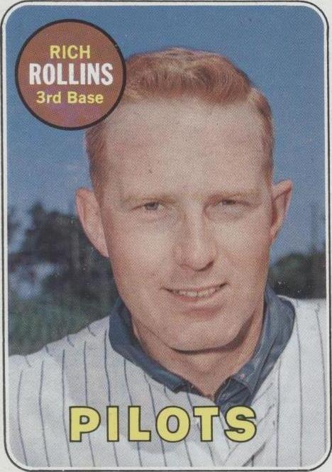 1969 Topps - Rich Rollins #451 First Name & Position in Yellow for sale ...