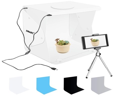 Emart Photography Light Box LED Portable & Foldable New | eBay
