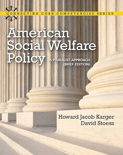 American Social Welfare Policy: A Pluralist Approach, Brief Edit | eBay.de