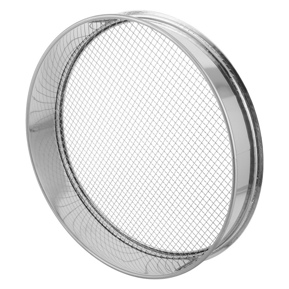 Stainless Steel Flower Soil Sieve Lab Riddle Bonsai Dirt Sifter for ...