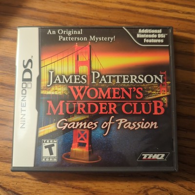 Nintendo DS James Patterson Womens Murder Club Games of Passion Game ...