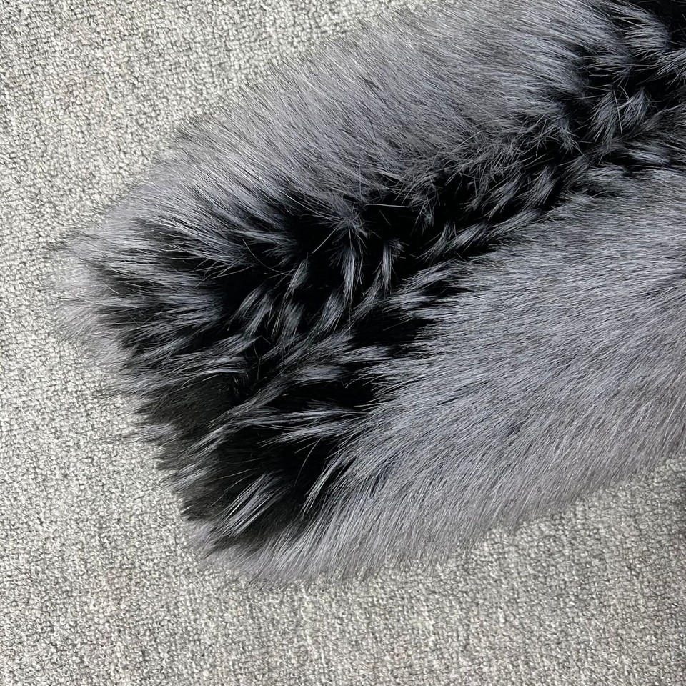 Womens Fox Fur Grass Coat Winter New Luxury Thickened Warm Fur Wool ...