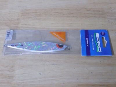 SPRO Saltwater Series, 280 Shimmy Flat Un-Rigged, Crushed Ice Glow ...