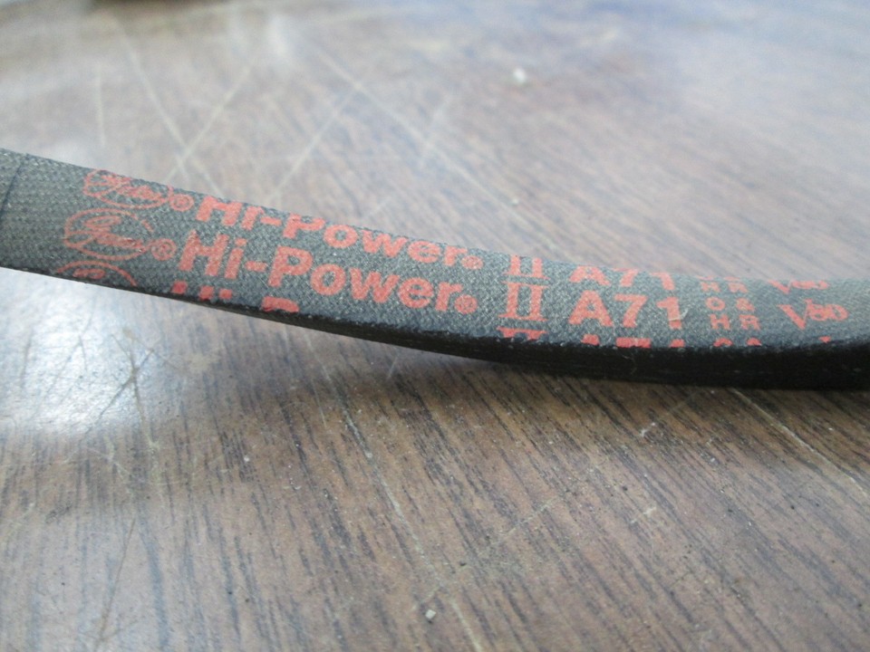 Gates Hi Power II V80 Industrial V-Belt Belt A71 | eBay