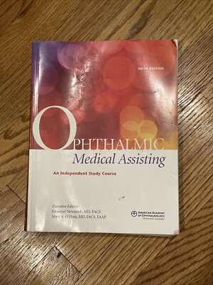 Ophthalmic Medical Assisting Book An Independent Study Course O'Hara ...