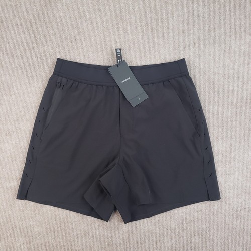 Ten Thousand Interval Shorts Mens Small Black 5 inch Inseam Stretch Gym ...