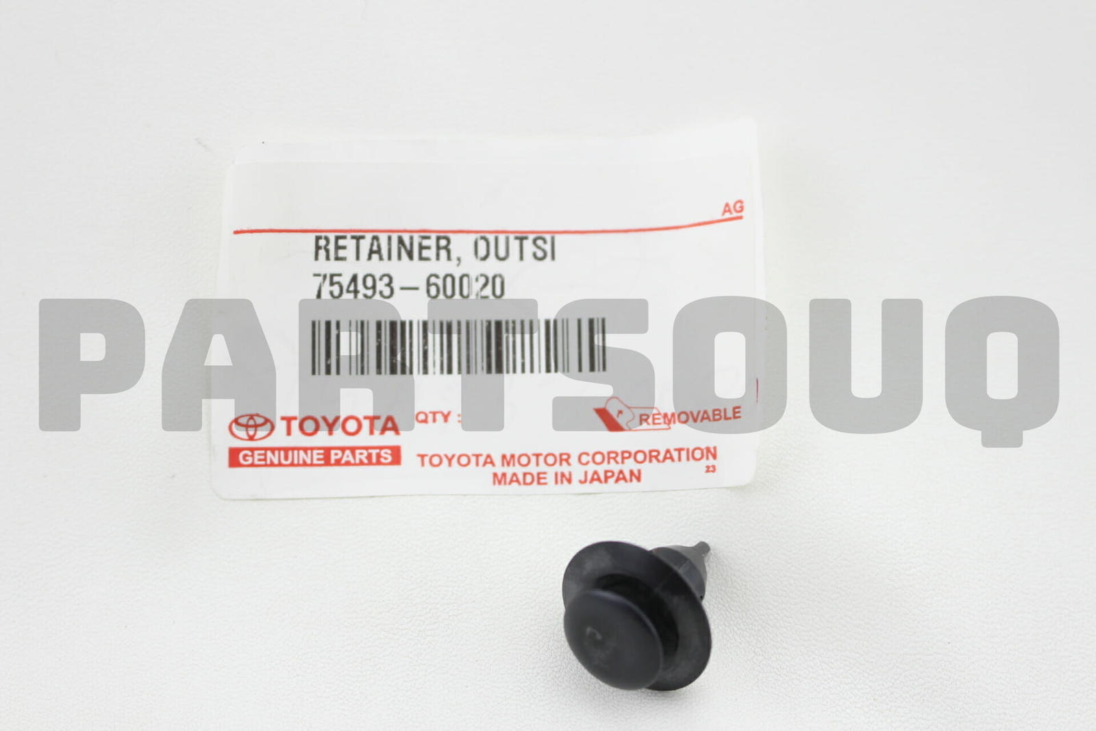 7549360020 Genuine Toyota RETAINER, OUTSIDE 75493-60020 | eBay