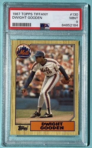 1987 Topps Tiffany Dwight Gooden #130 - PSA 9 Mint | eBay