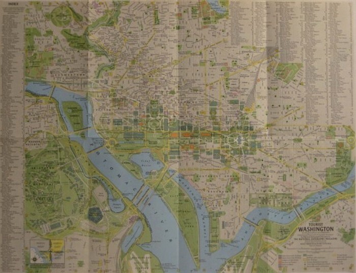 Georgetown Tourist Map Washington D.C. Maps The Tourist Map Of D.C.