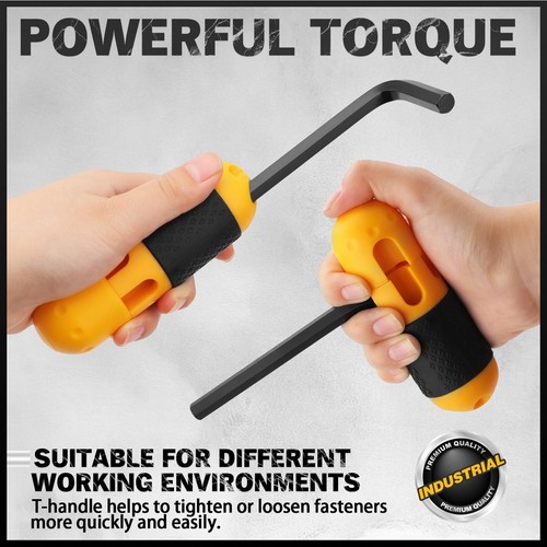 31-Piece Hex Key Set - Allen Wrench Set SAE and Metric Allen Keys MM0 ...