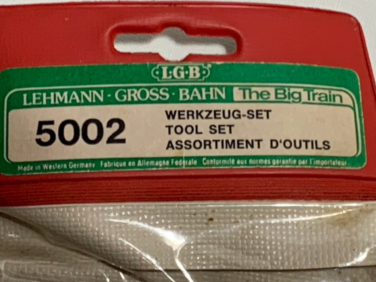 LGB The Big Train Tool Set 5002 complete kit RARE | eBay