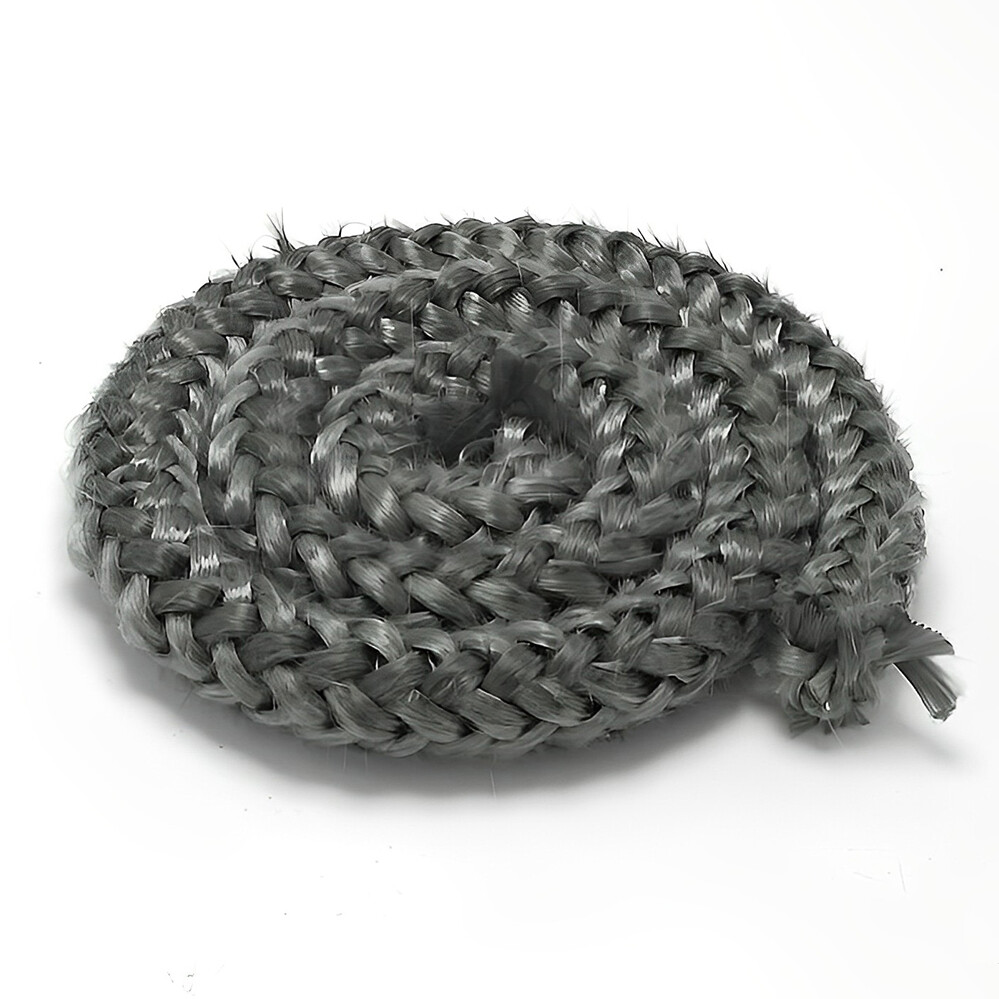 8-12mm Seal Gasket Fiberglass Fireplace Sealing Rope Fire Stove Heater ...