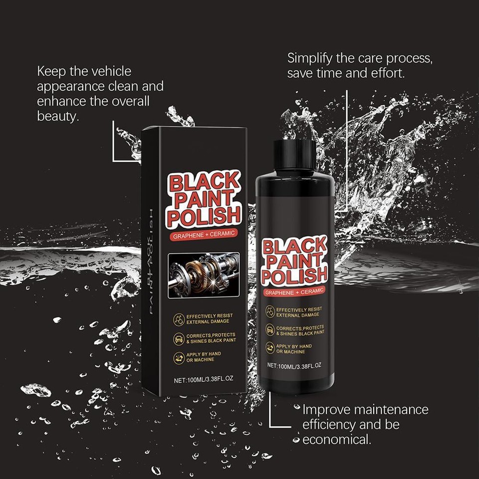 Black Paint Car Metal Polish 100ML ﻿Powerful Polishing HOT | eBay Australia