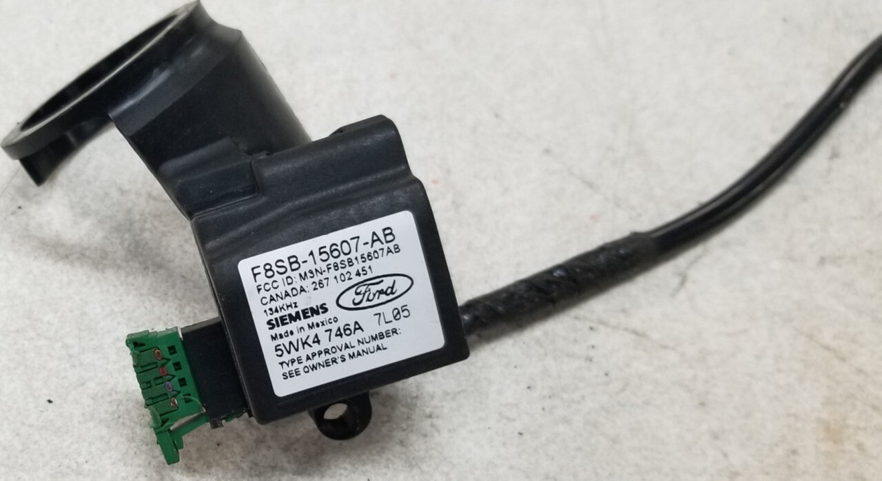 1998 99 00 2001 FORD EXPLORER RANGER ANTI THEFT PATS TRANSCEIVER F8SB ...