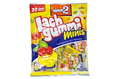 3x bags NIMM 2 Lachgummi gummy candy MINIS 🍬 630g | 1.39lbs total | eBay