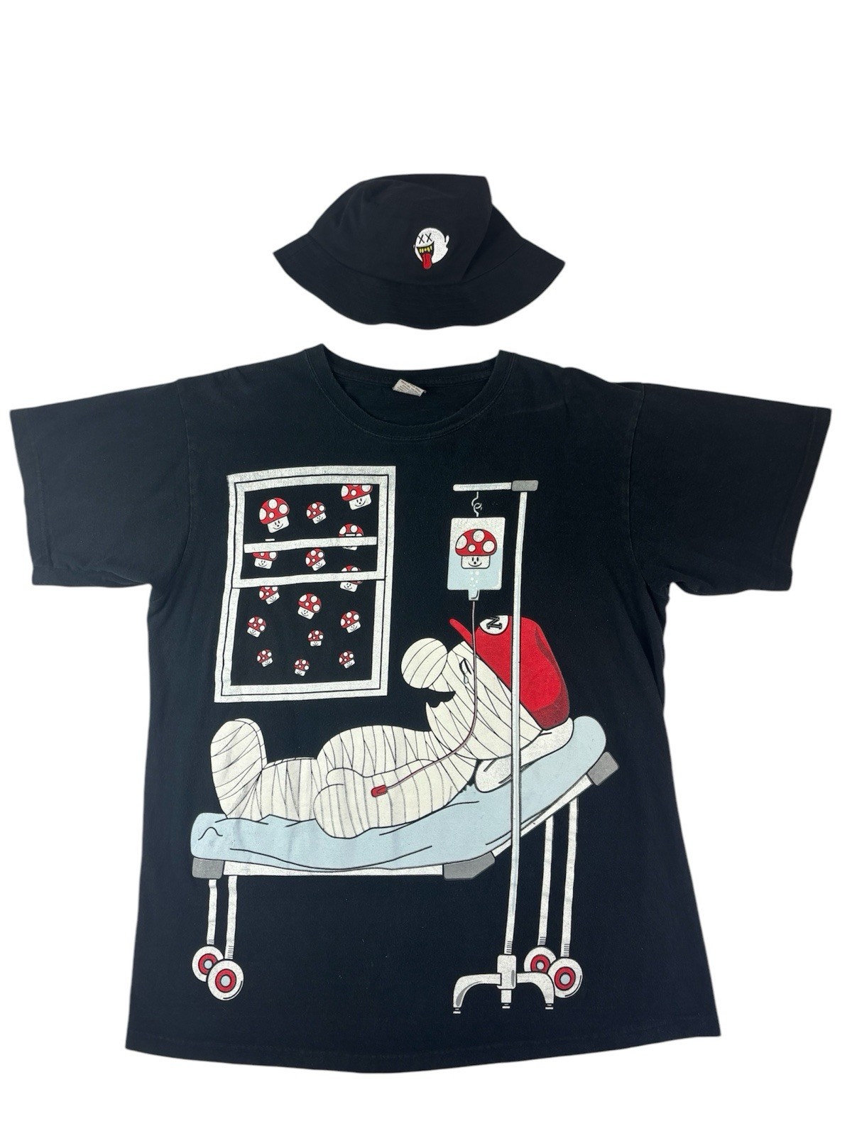 Bootleg Super Mario Power Up Mushroom Nintendo Shirt … - Gem