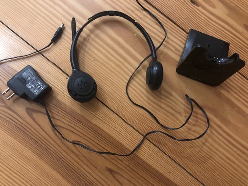 Plantronics C052 Wireless Headset with Charging Base READ | eBay