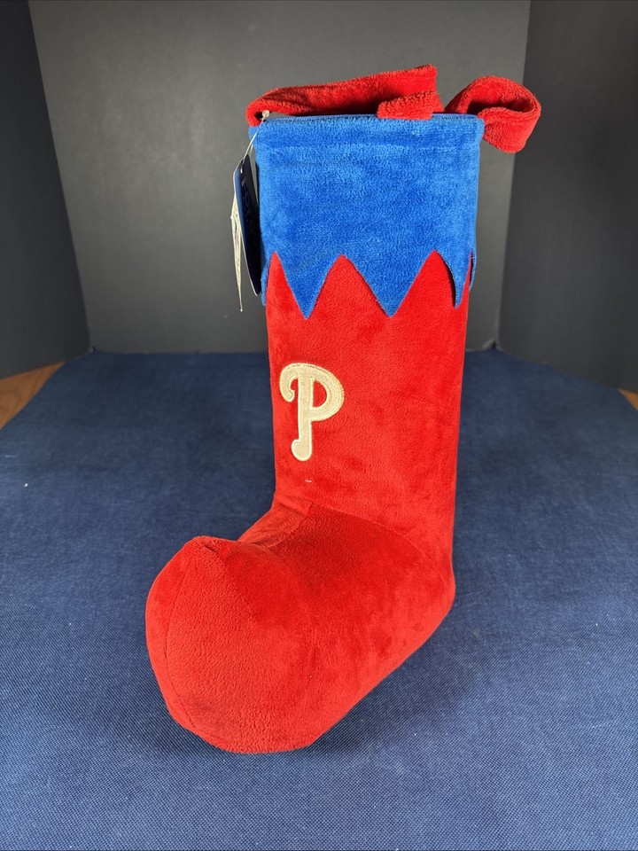 Philadelphia Phillies Christmas Stocking Boot With Handles Plastic ...