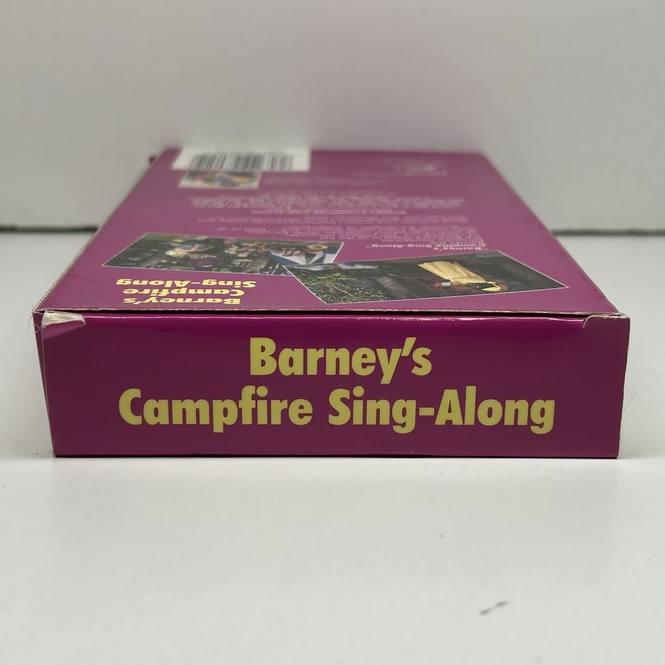 Barney & Backyard Gang Campfire Sing-Along VHS 1990 Video Tape Friend ...