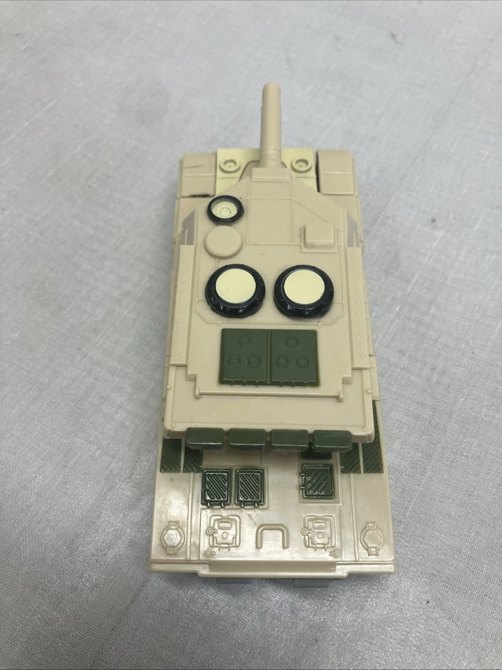 VINTAGE TRANSFORMER BOOTLEG MILITARY TANK #40 TOY DECOPAC CLEAN AND ...