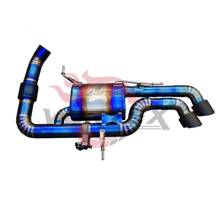 BMW i8 1.5T 2014-2018 Valvetronic Muffler Exhaust Titanium Burnt Blue ...