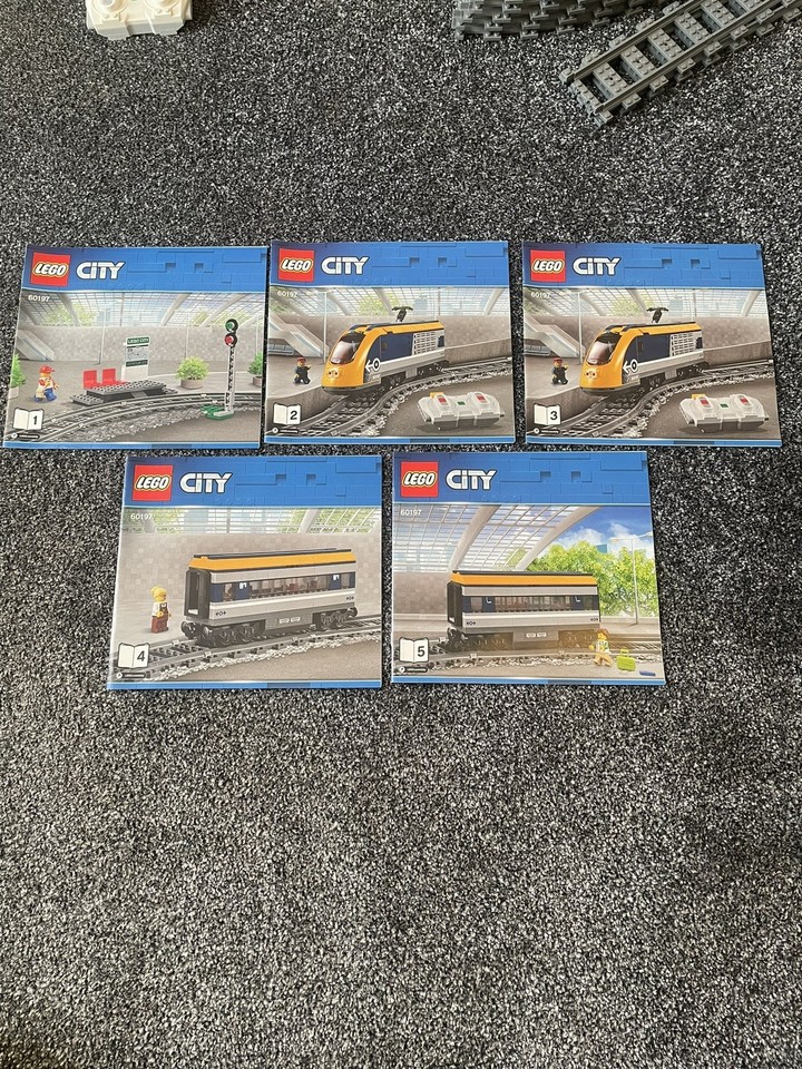 LEGO (60197) City Passenger Train 100% Complete with Box & Instructions ...
