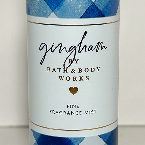 Bath and Body Works NEW "GINGHAM" Fine Fragrance Mist Spray 8 oz. | eBay