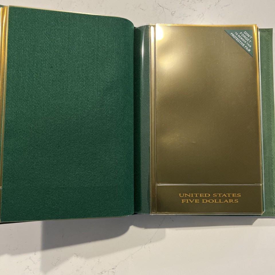 World Reserve Monetary Exchange Official Bank Book Paper Money Ledger ...