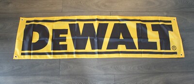 DeWalt Banner Flag Guaranteed Tough Power Tool Hardware Store ...