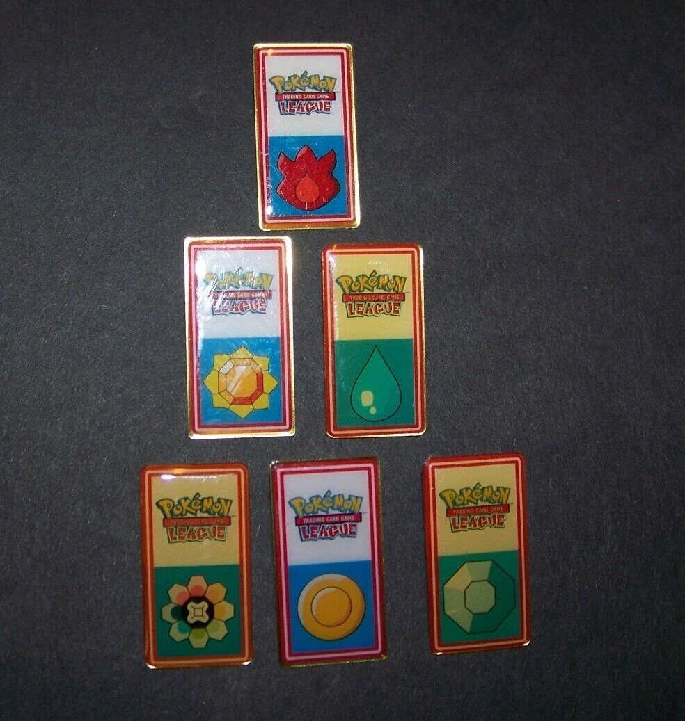 Pokemon Badges Original