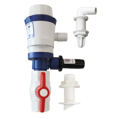 Live Bait Pump Baitwell Kit for Fishing Boats Livewell Pump 12 volt | eBay