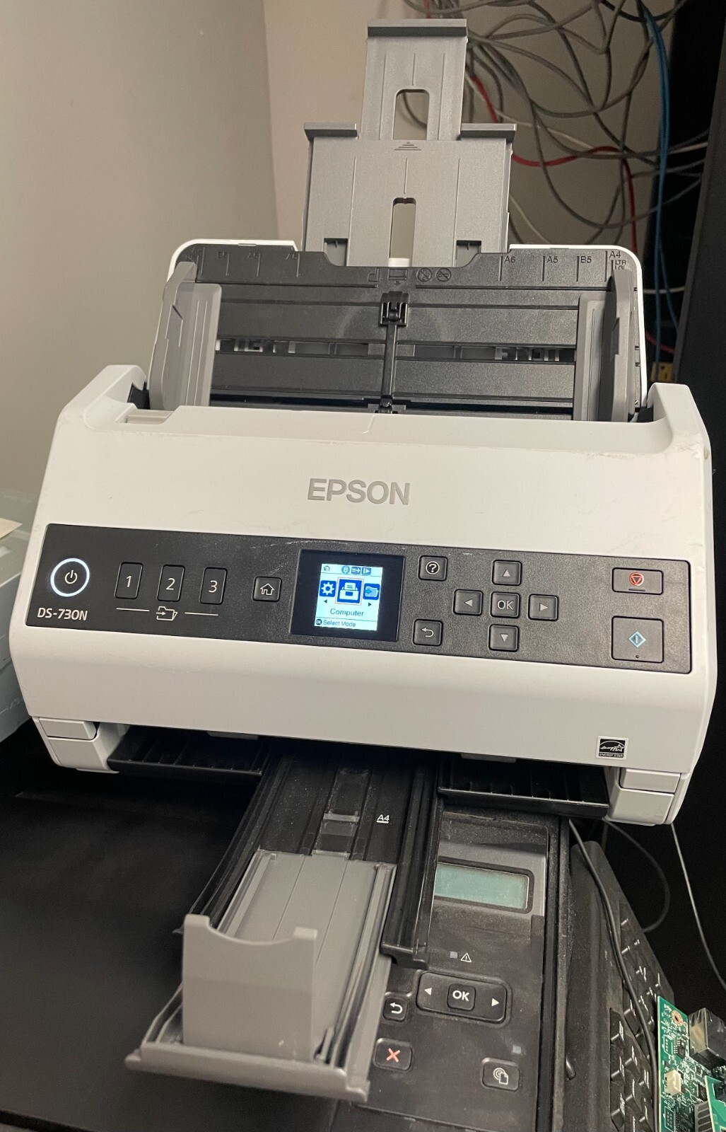 B11B259201 - Epson DS-730N - Document & Image Scanner with Power Supply ...