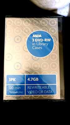 DVD-RW Rewritable Blank Disc x2 Bundle 4.7GB Brand New & Unused | eBay UK