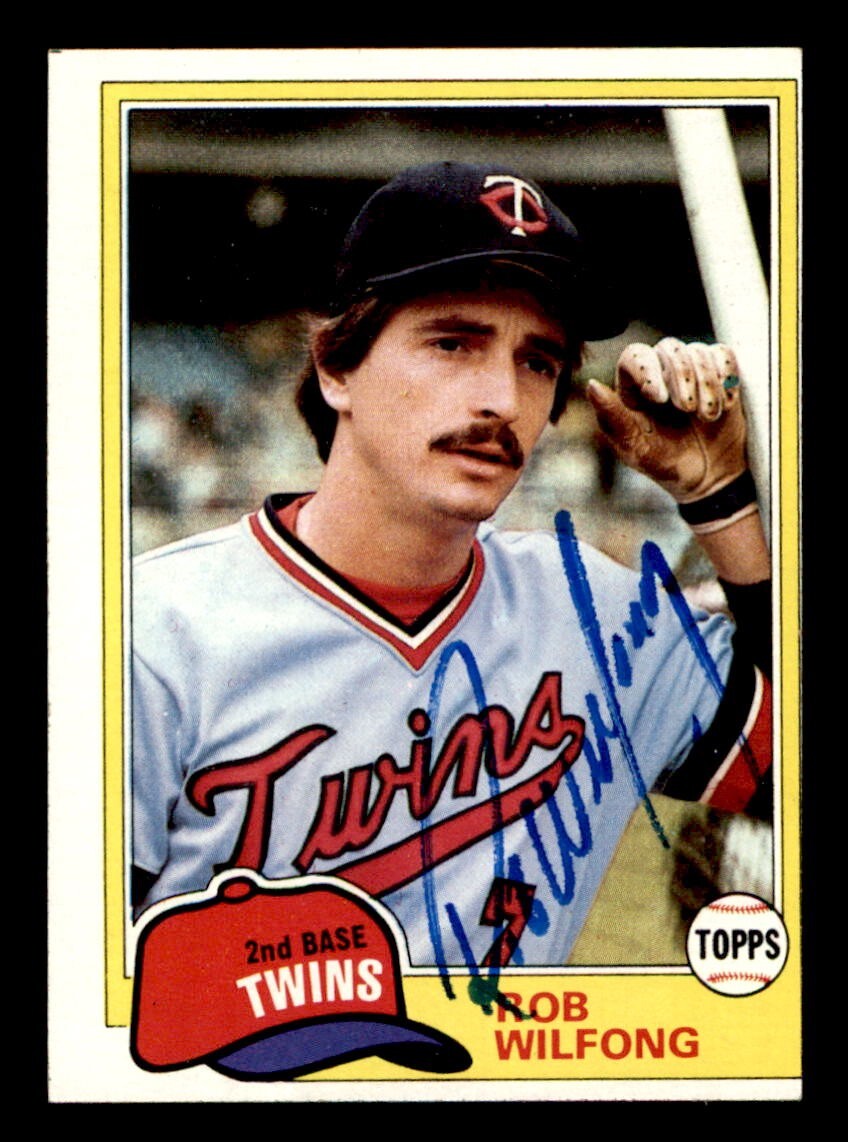 1981 Topps Baseball #453 Rob Wilfong Signed Autograph (No COA) | eBay