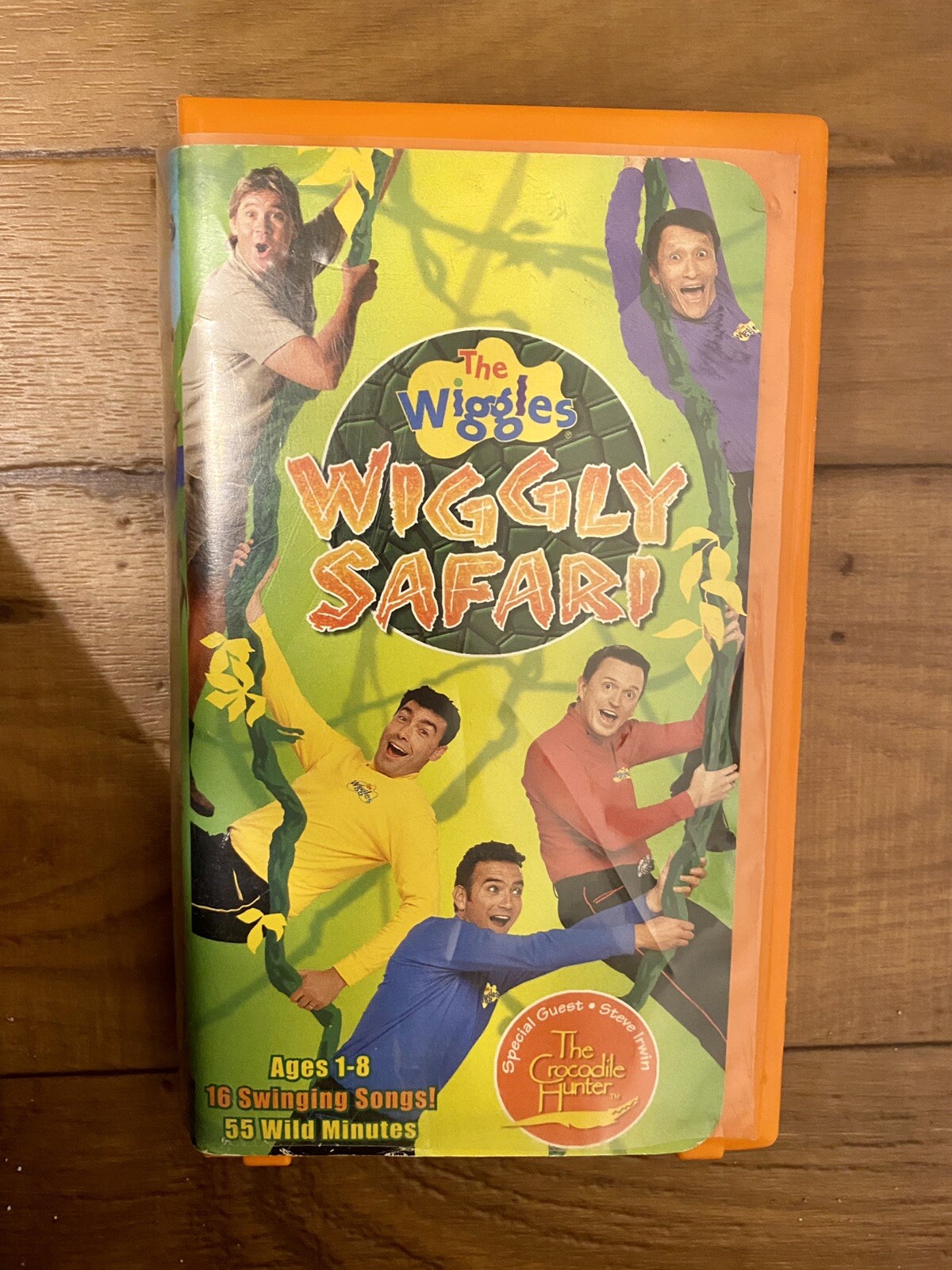 The Wiggles VHS Wiggly Safari Steve Irwin | Grelly USA