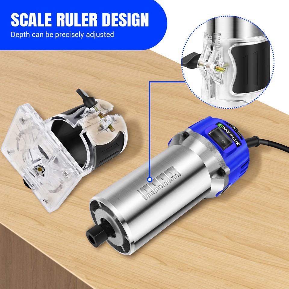 Electric Hand Trimmer Palm Router Woodworking Laminate Wood Laminator ...