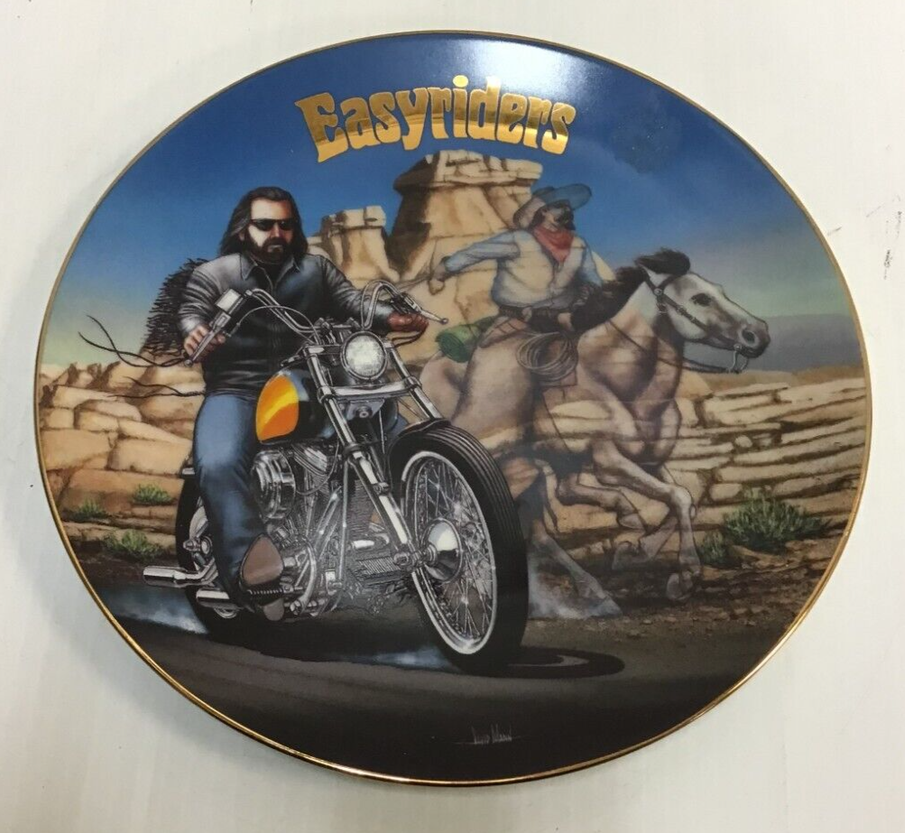 MA3 Vintage Easy Rider Collector Plate Ghost Of West SPIRITS OF THE ...