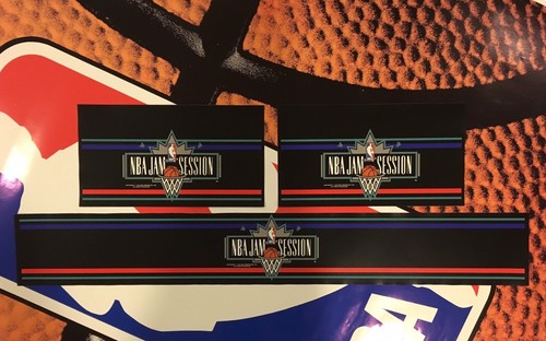 NBA Jam Arcade Control Panel Box Overlay Art Artwork Vinyl Decal CPO ...