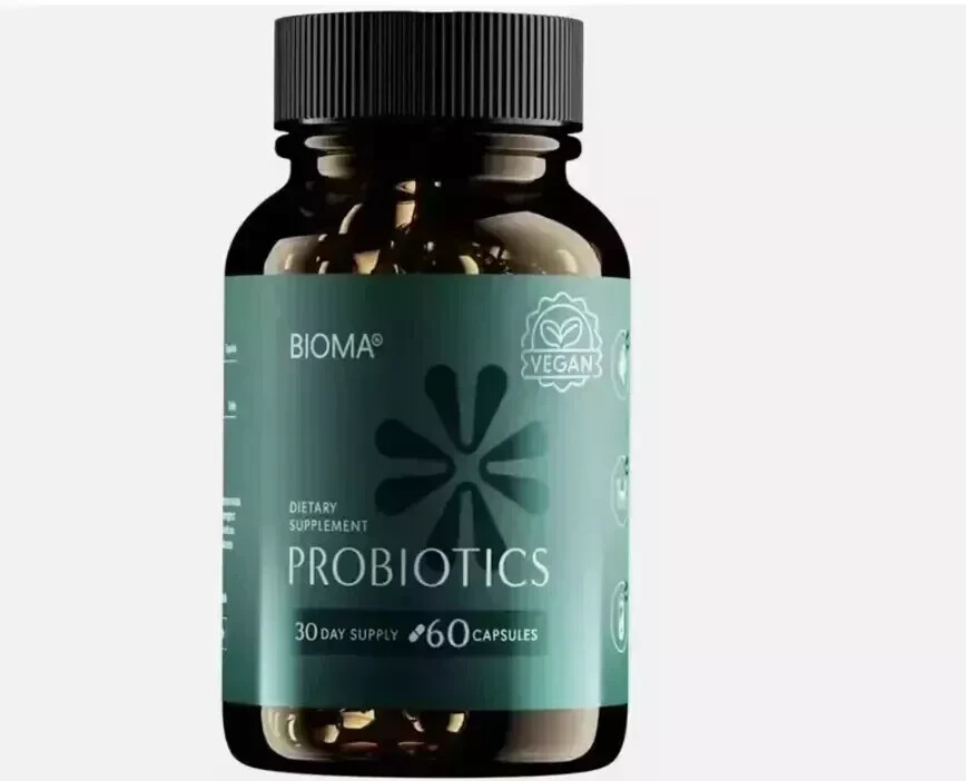 Bioma Probiotics for Digestive Health | 3-in-1 Gut Health Formula | 60 ...