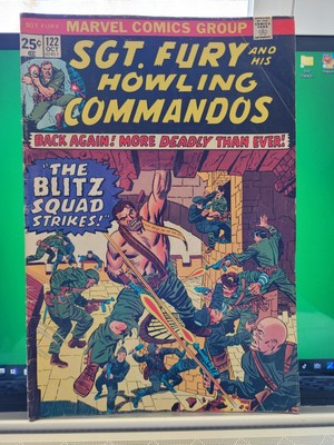 Sgt Fury and His Howling Commandos #122 The Blitz Squad | eBay