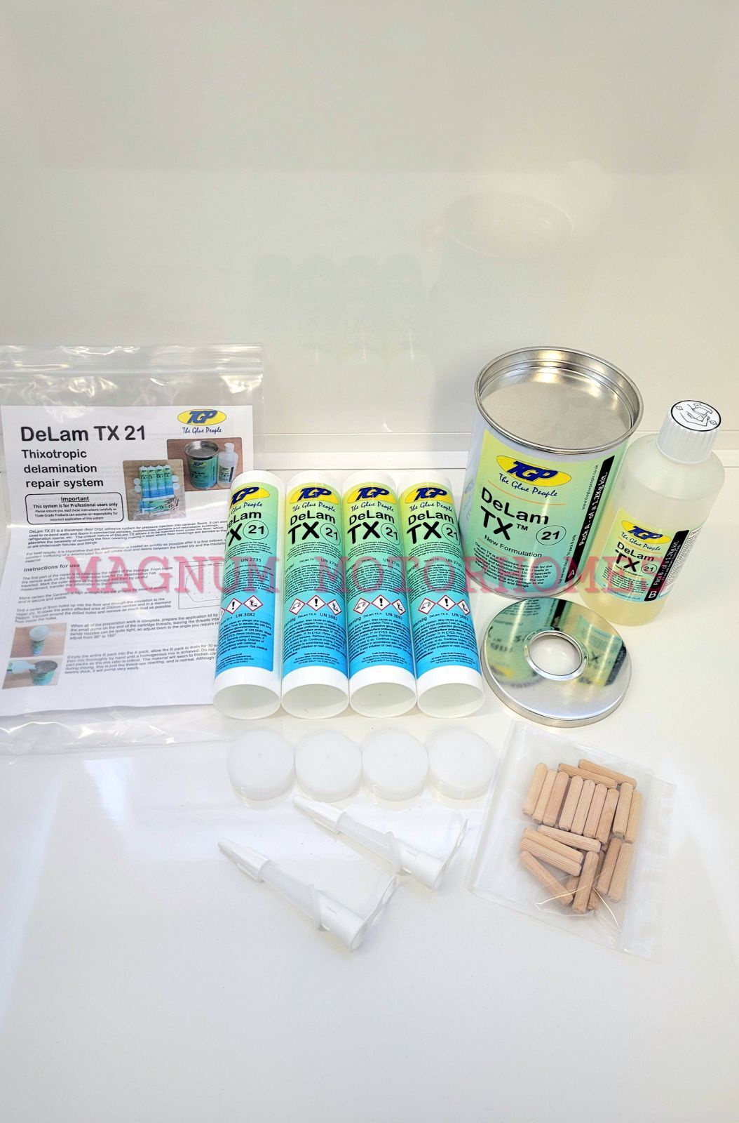 Caravan Underfloor Application Delamination Kit "Delam TX" Caravan ...