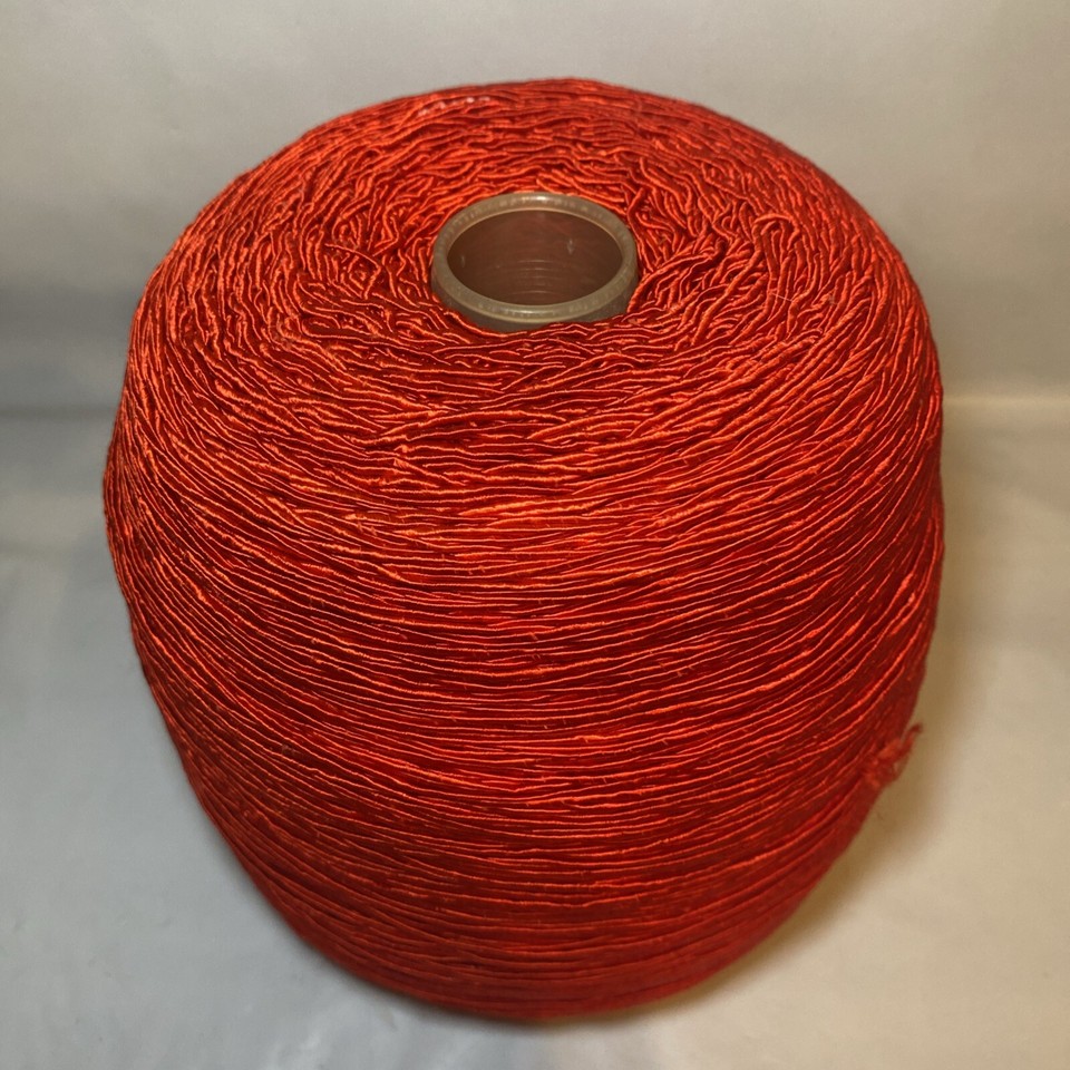 Angora cone yarn Red Angora60 Orchidea Needlepoint BIG | eBay