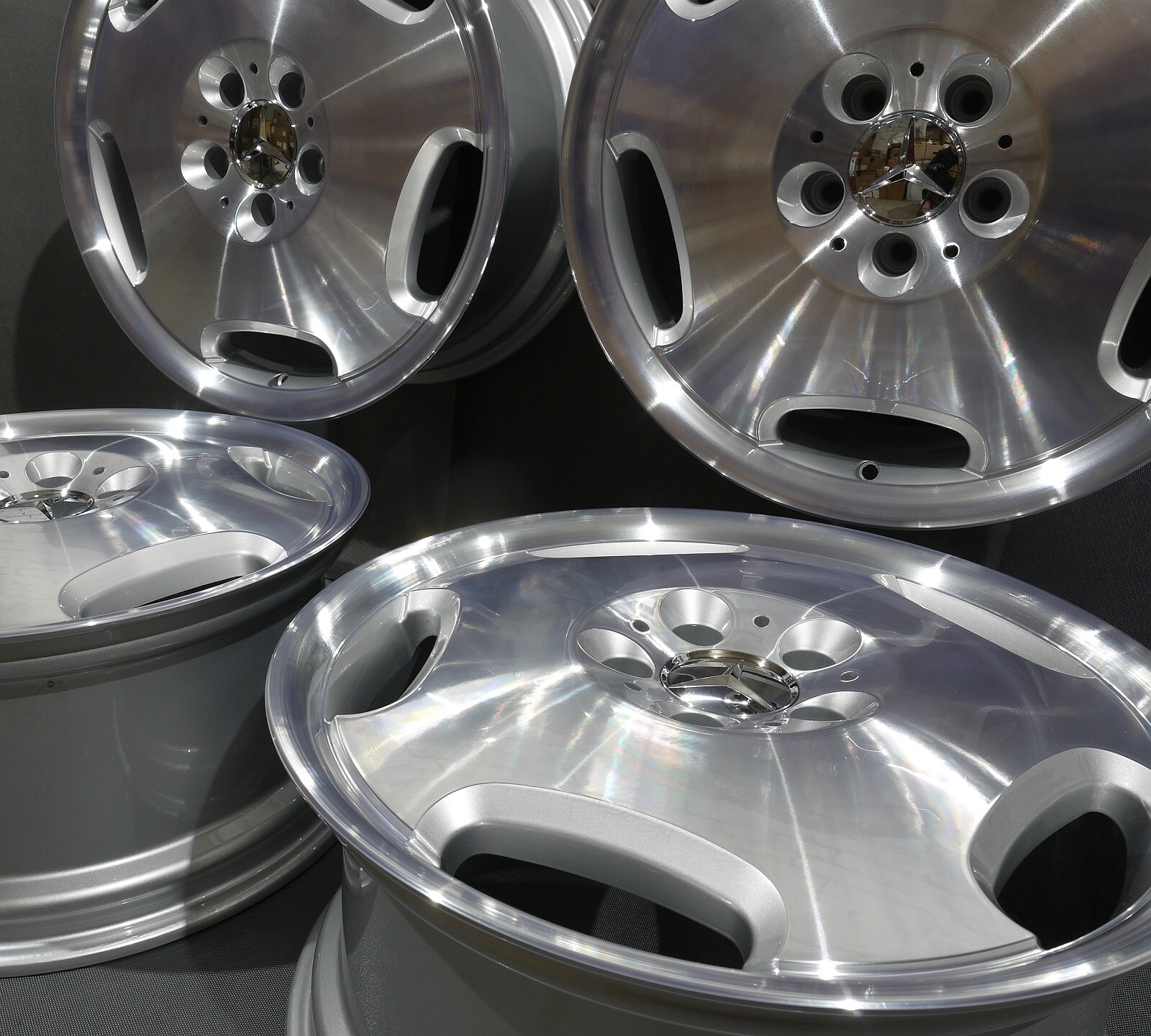 4 Rims Wheels Mercedes-Benz W140, C140 J8.5x18 ET47 1404011302 Eltanin ...