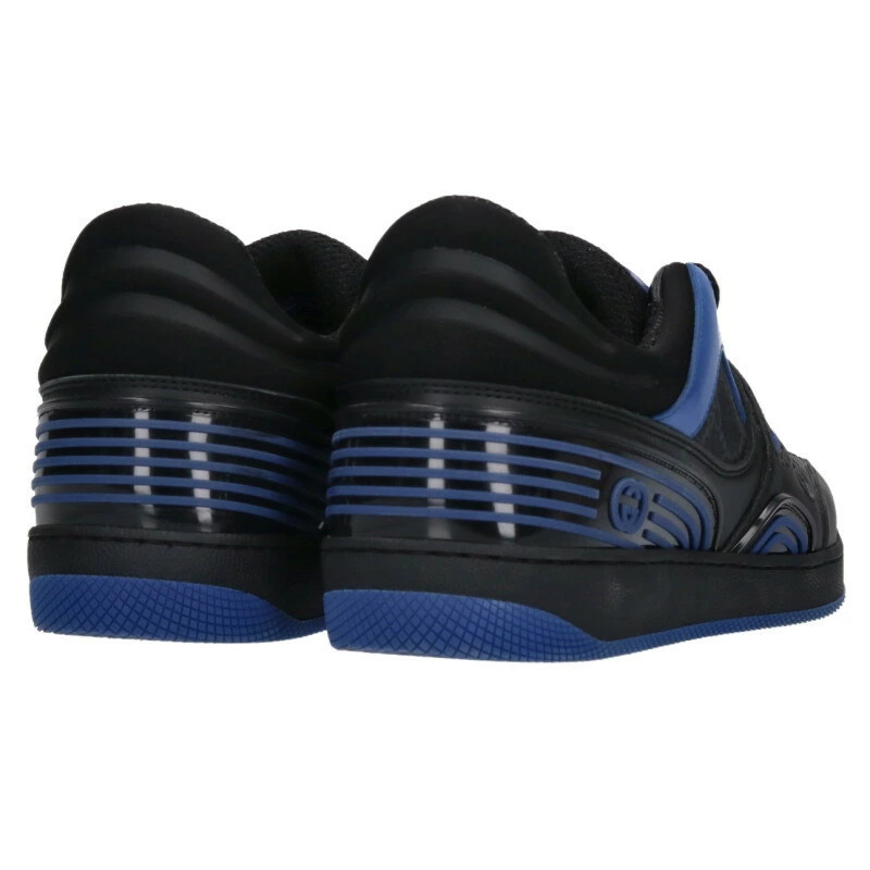 GUCCI Size 8 724004 Low cut Sneakers (Black Blue) 700152 BS99 Men s ...