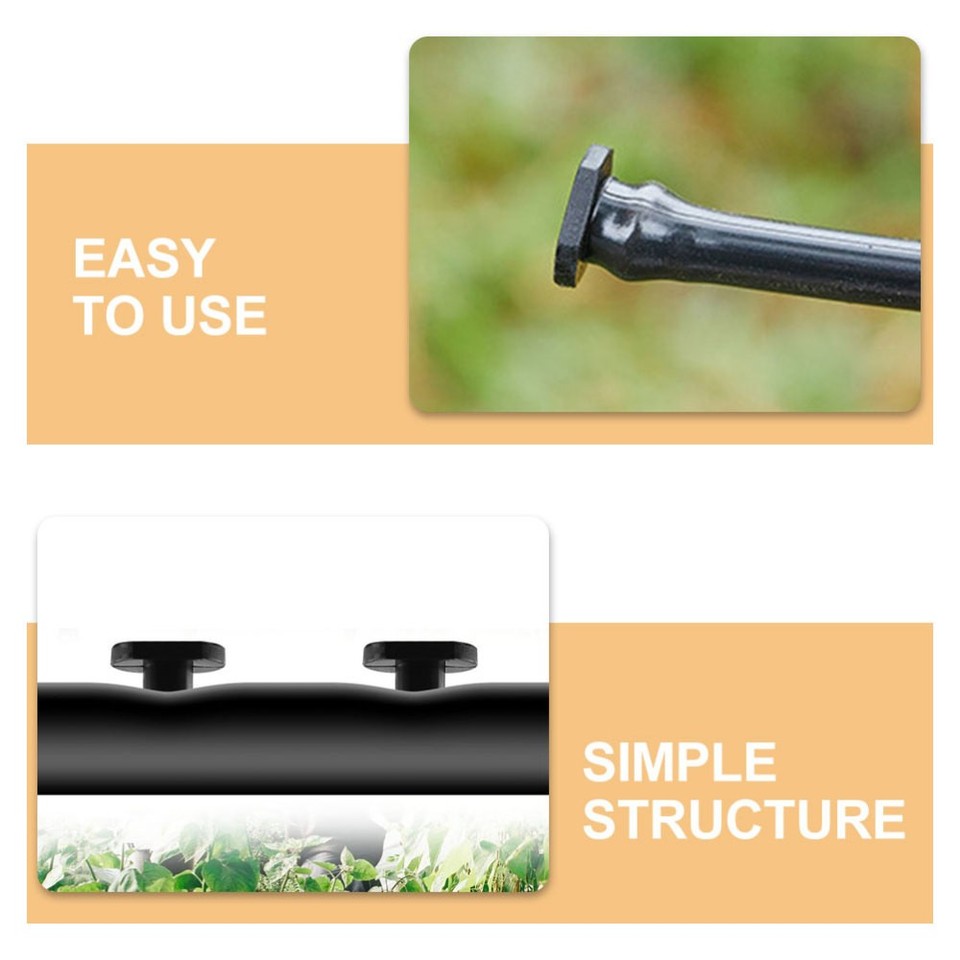 150 Pcs Drip Irrigation Pipe Plug Hose End Cap Fitting Fittings Caps | eBay