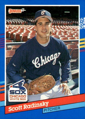 1991 Donruss #332b Scott Radinsky - Chicago White Sox | eBay