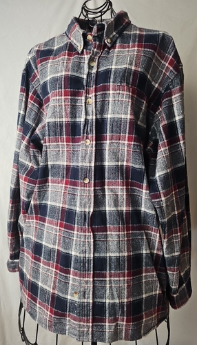 Red Head Brand Co. Bass Pro Flannel Shirt Men's 2XLT Red/Gray/Black 100 ...