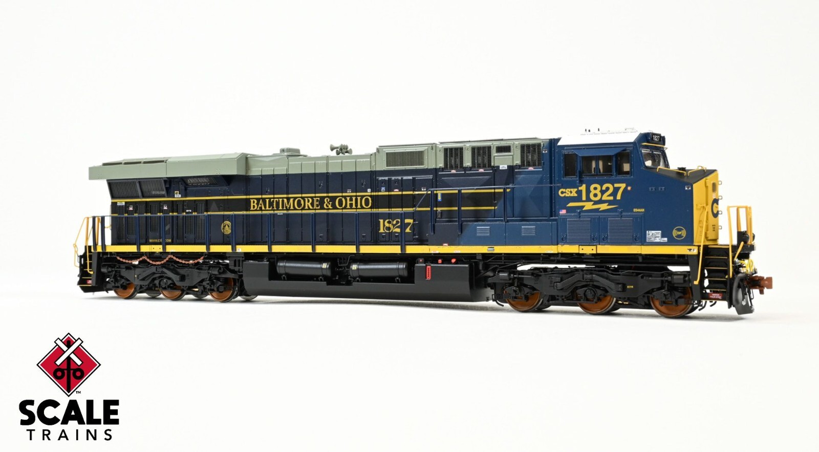 Scaletrains SXT39903 Rivet Counter ES44AH CSX (B&O) #1827 DCC & Sound | eBay