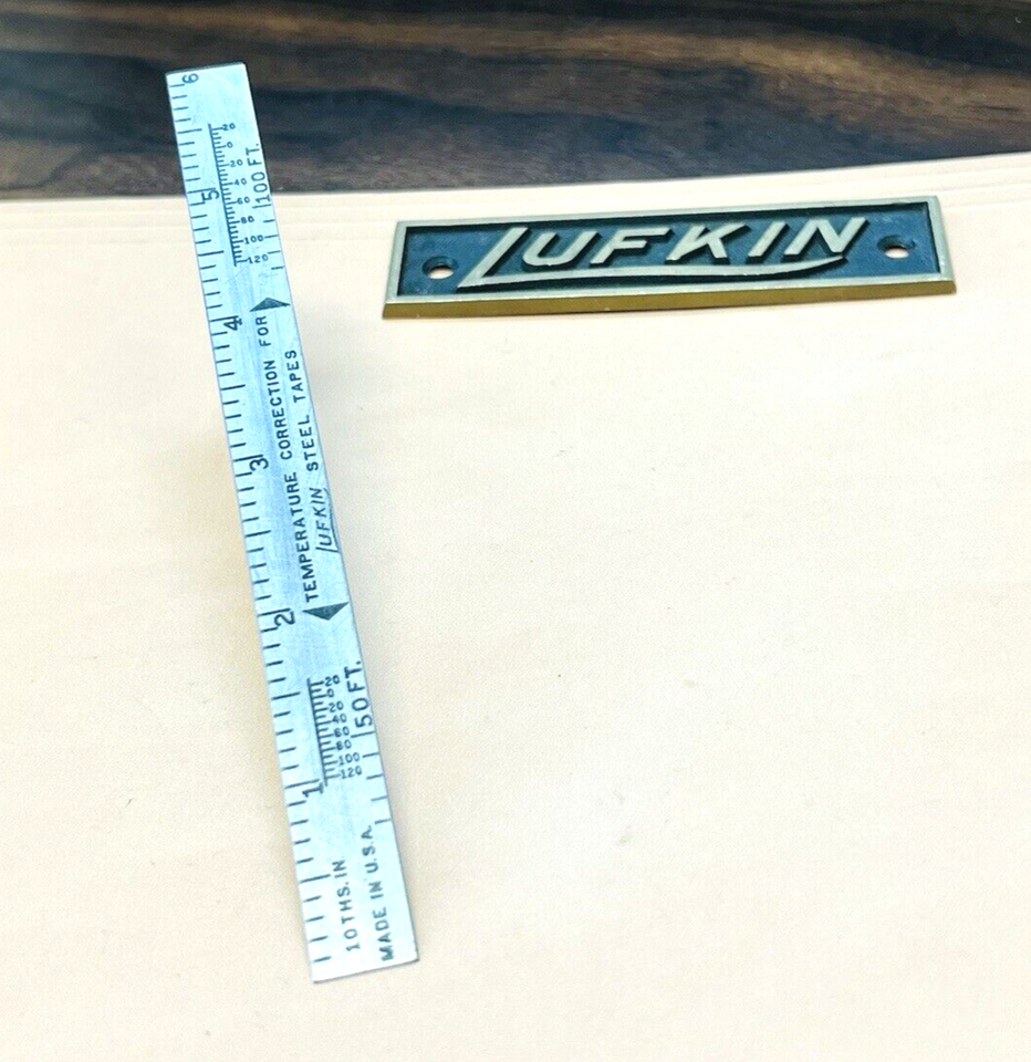 Lufkin Rule Co. 6" Full-Flexible Steel Rule with Various Graduations ...